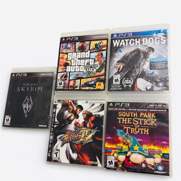 Sony | Video Games & Consoles | Ps3 Game Lot 5 Games Gta V Skyrim ...